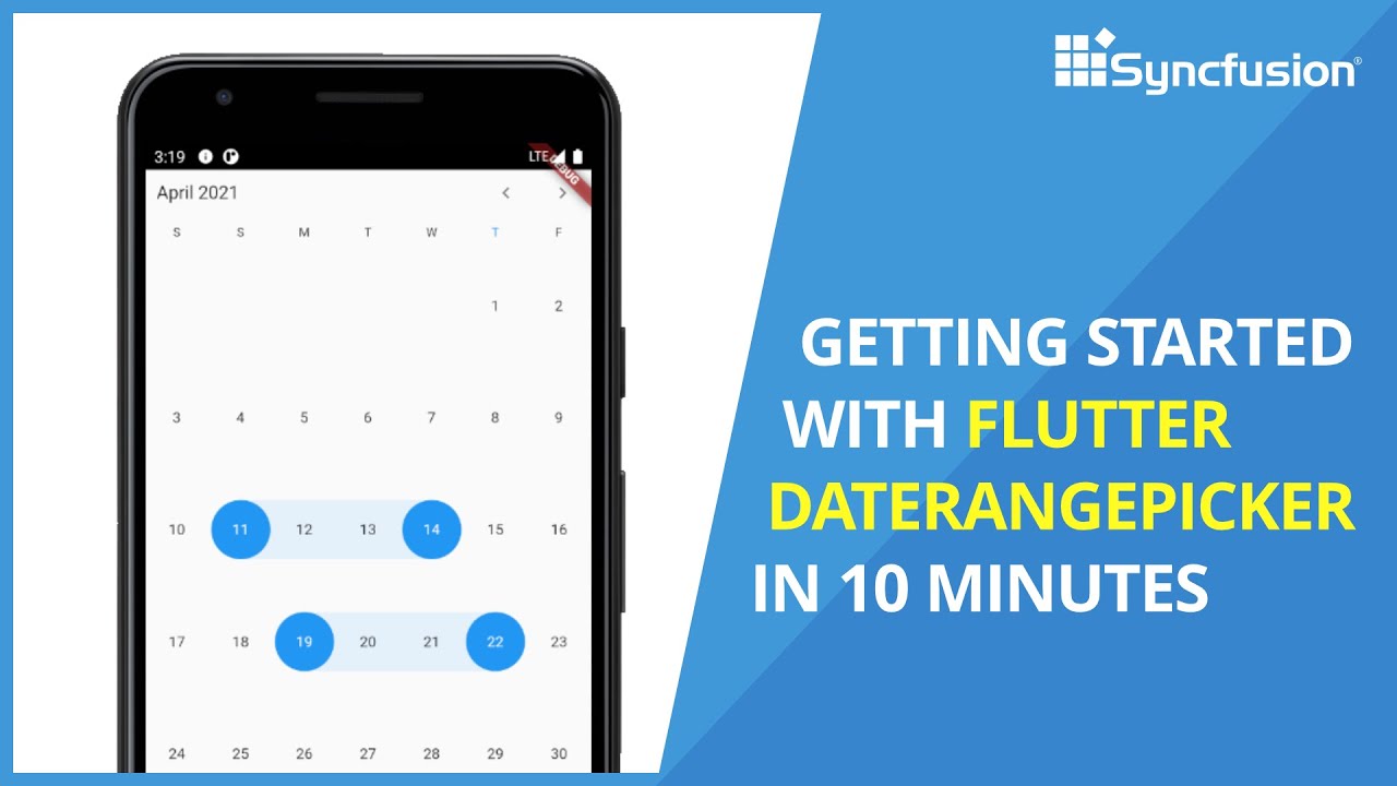 Getting Started with Flutter DateRangePicker in 10 Minutes