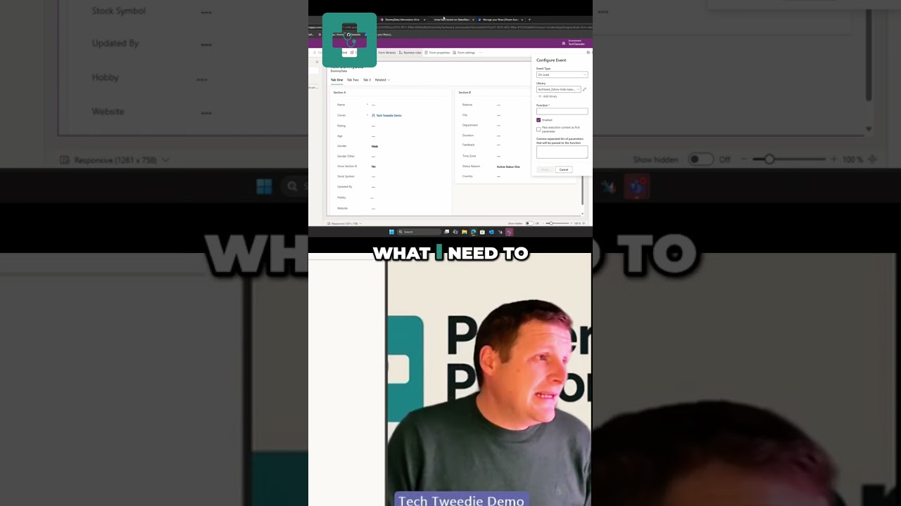 Power Apps Hack: Run JavaScript Functions on Form Load!