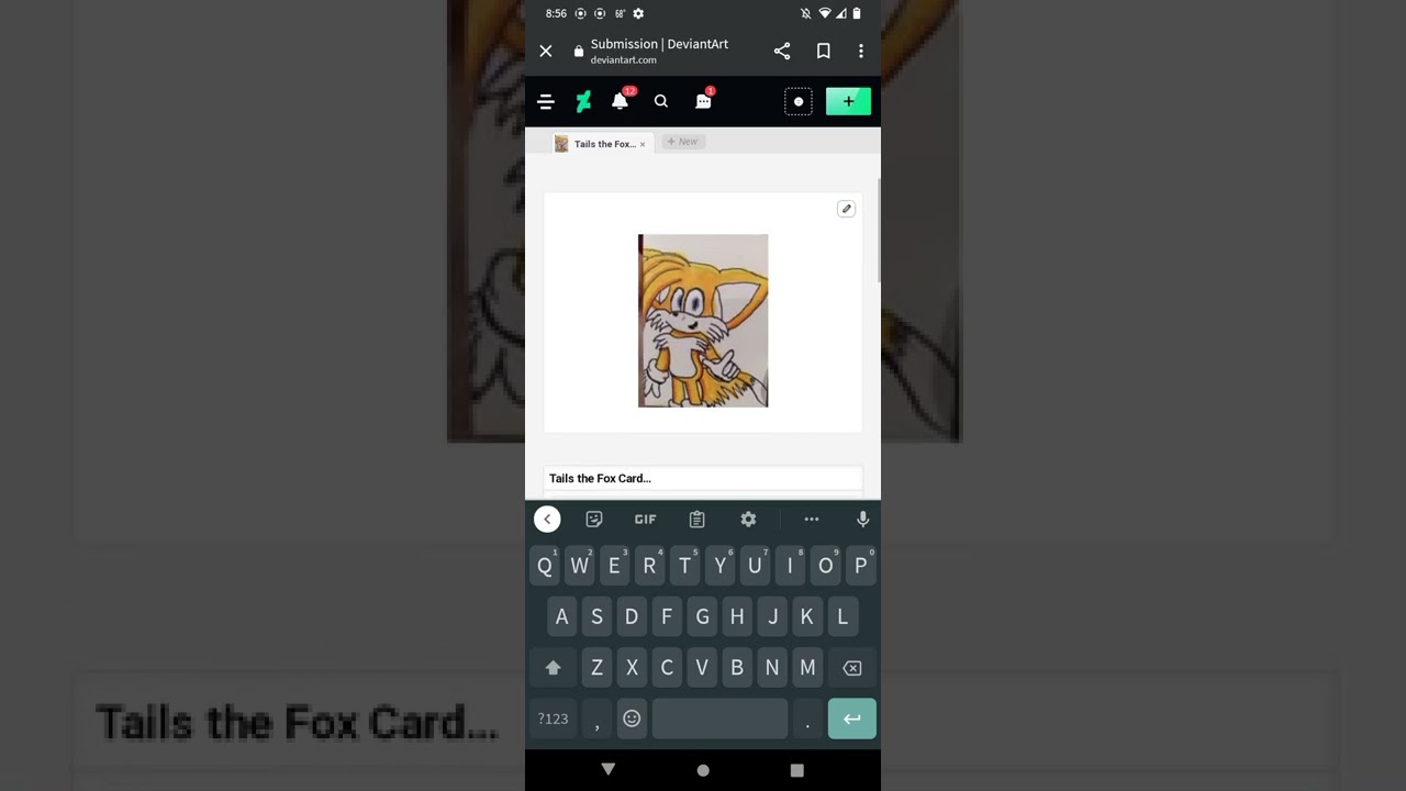 My DeviantArt Account, TailsTheFox41.