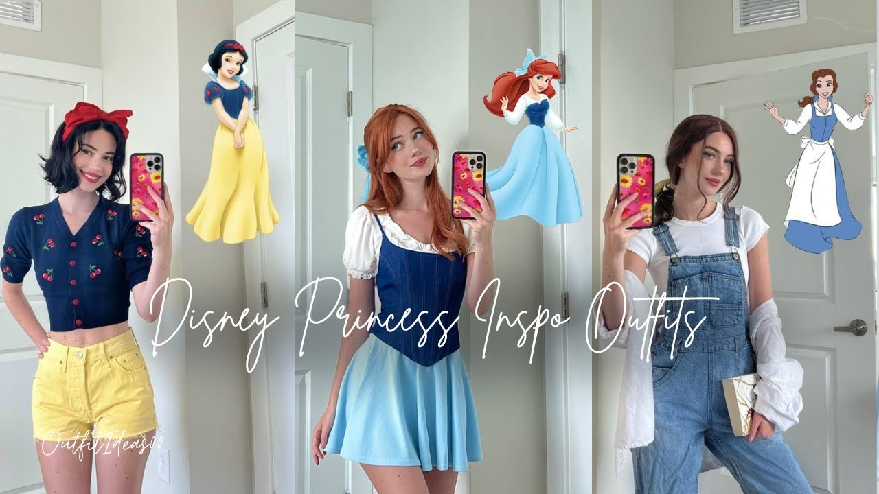 20+ Disney Princess Inspired Outfit Ideas | Magical Fashion Looks For DisneyBound