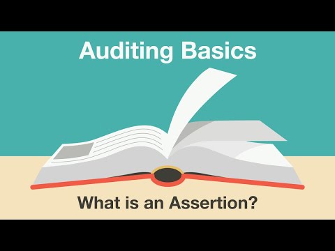 Auditing Basics: What is an Assertion?