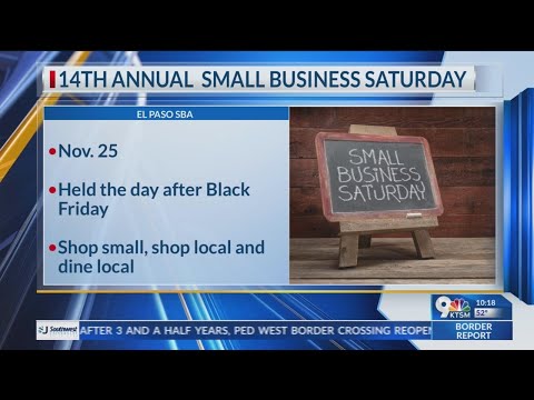 El Paso’s SBA office reminds consumers to ‘shop small, shop local, dine local’