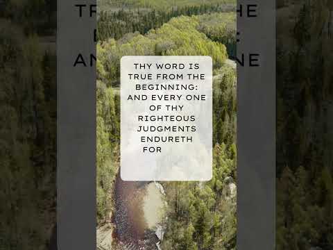 Verse of the day Psalms 119:160 |#shorts