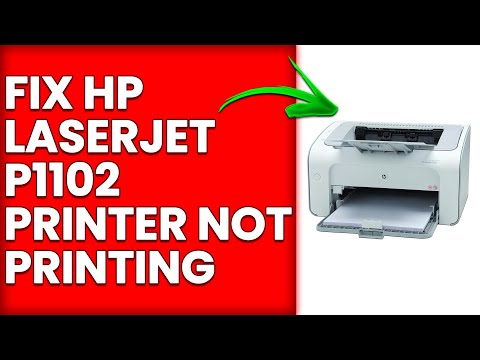How To Fix HP LaserJet P1102 Printer Not Printing (Quick Troubleshoot Guide To Resolve The Issue)