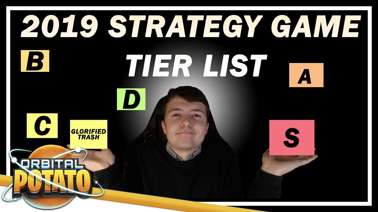 Ranking 2019 Strategy Games - Orbital Potato's 2019 Strategy Game Tier List