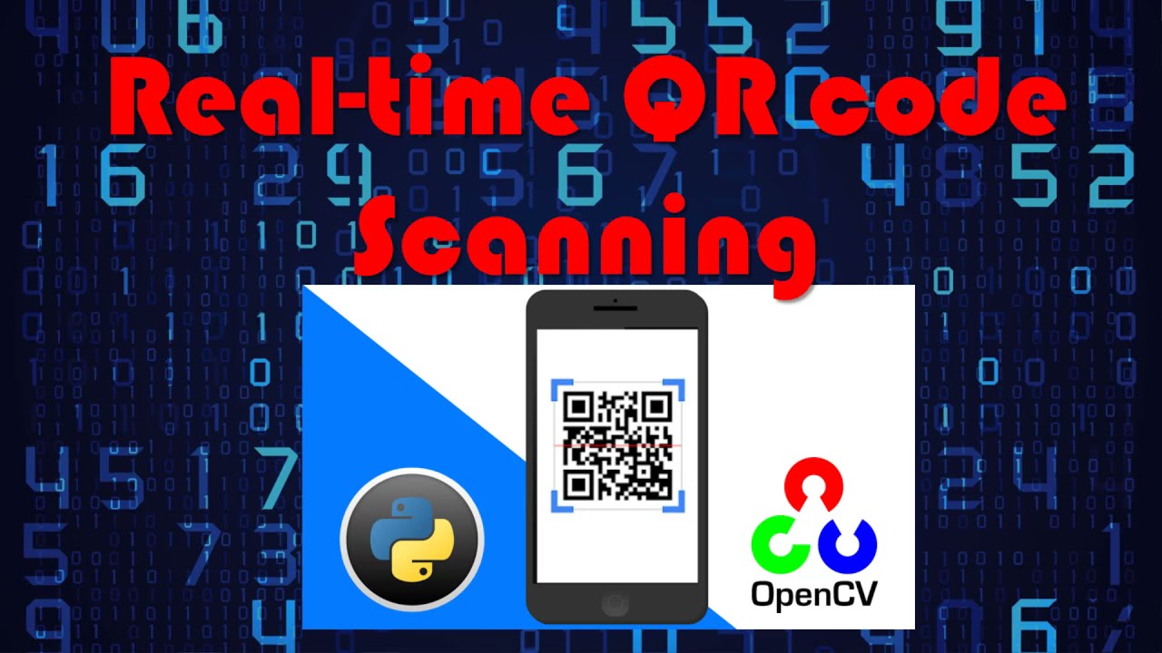 Realtime QR code Scanning | Python | Opencv
