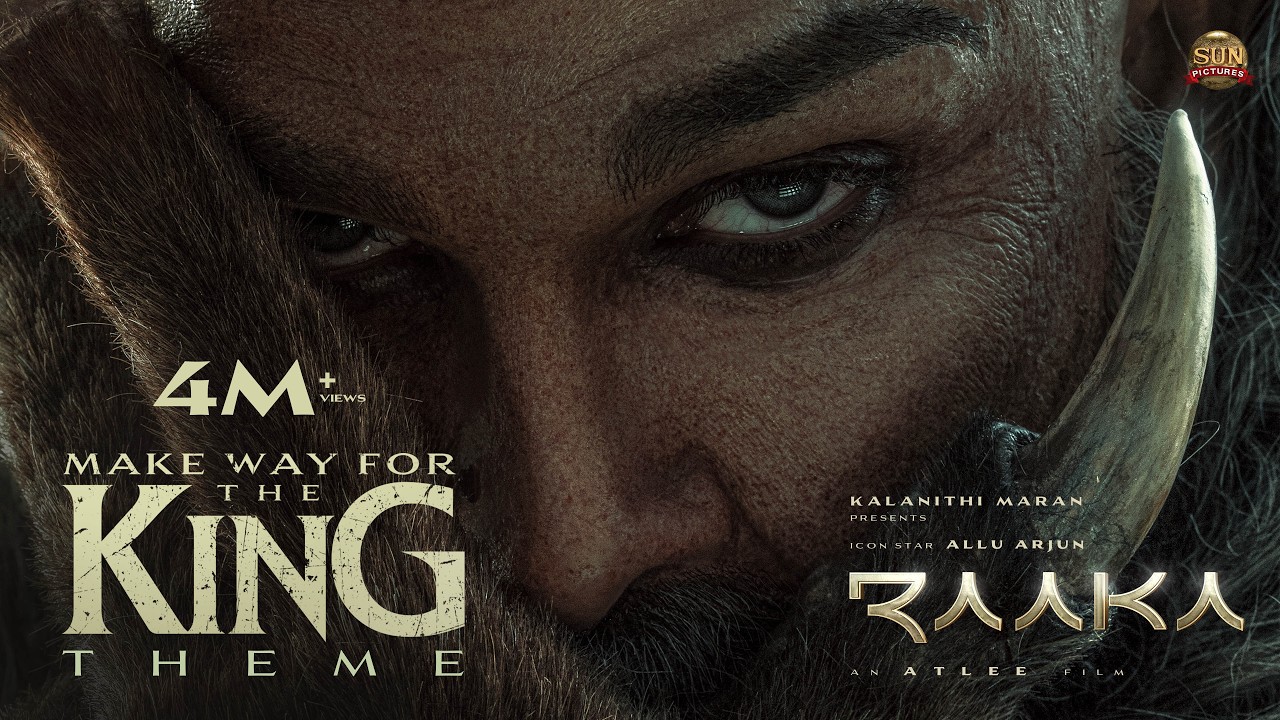 Make Way For The King - Theme | #RAAKA | Allu Arjun | Sun Pictures | Atlee | Sai Abhyankkar
