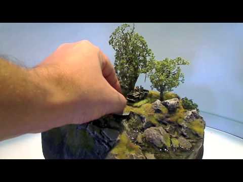 Hand Made Model Trees from Battleboards