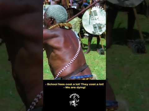 A Swati warrior doing the giya dance - #africa #eswatinitourism #eswatini #culture #mpumalanga