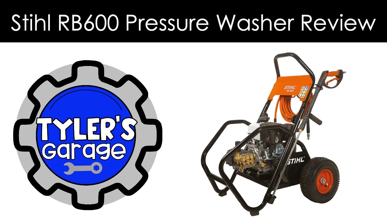 Stihl RB600 Pressure Washer Review