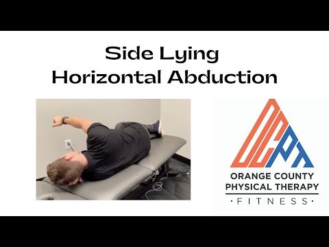 Side Lying Shoulder Horizontal Abduction