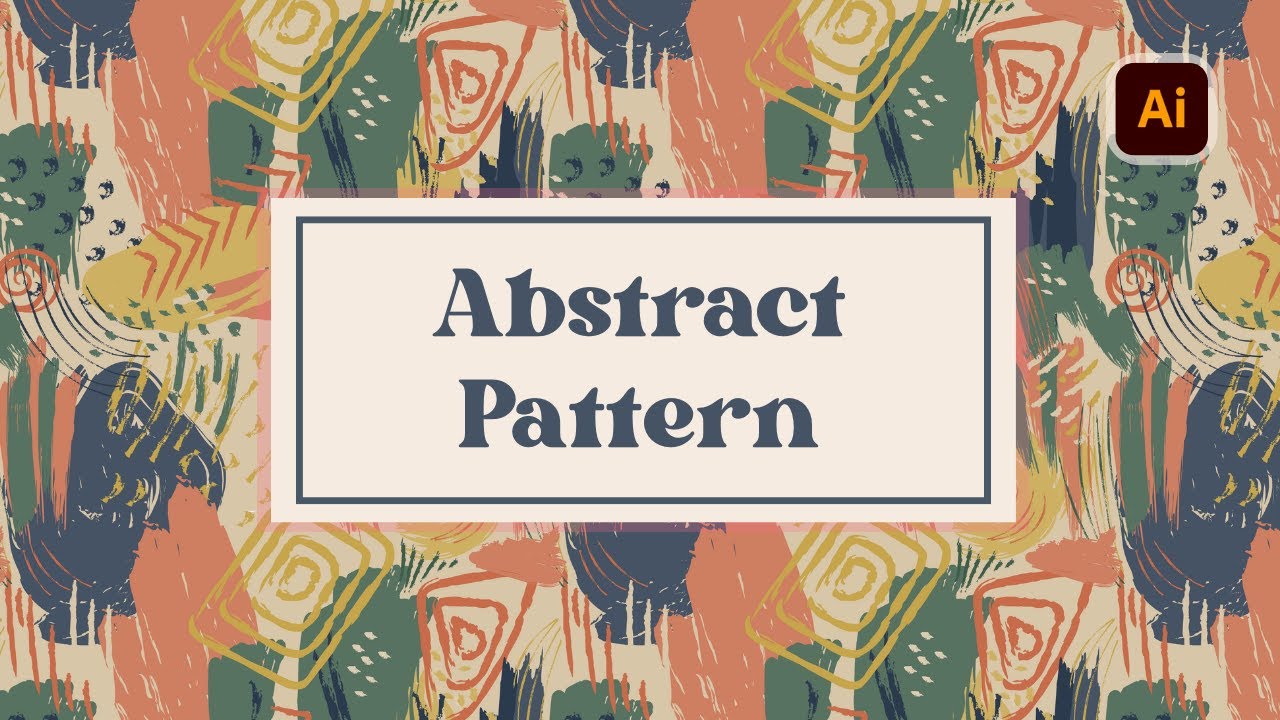 Make a Seamless Hand-Drawn Abstract Pattern in Illustrator (Using Just the Brush Tool!)