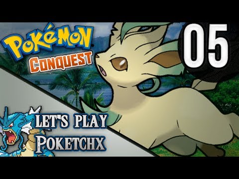 Pokémon CONQUEST Guide w/ Poketchx: #5 - Violigth Caltle.