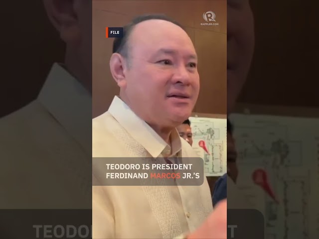 China sanctions defense chief Gibo Teodoro