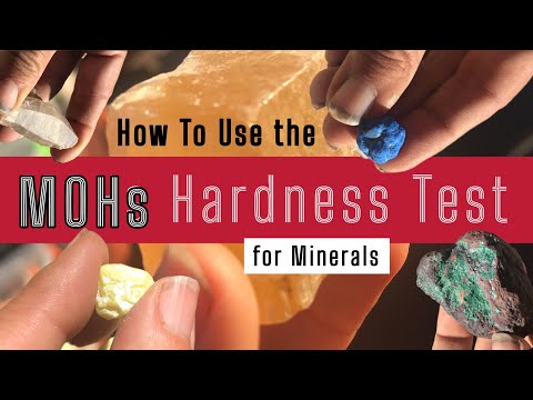 How to Test a Mineral’s Hardness (Using MOHs Scale)