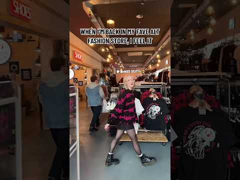 It hits different being back in your favourite alt fashion store, surrounded by your people 😌