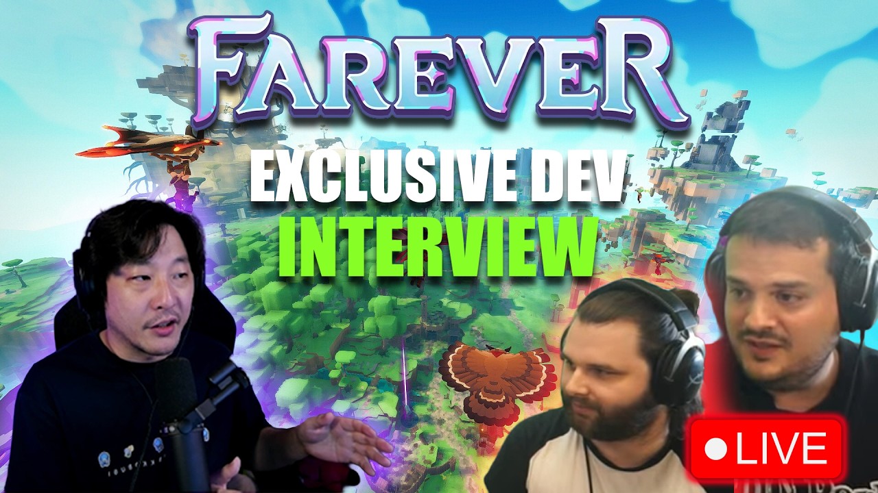 TESTING NEW (M)MORPG FAREVER🚀LAUNCH TMRW🎤EXCLUSIVE INTERVIEW WITH DEV TODAY @ 12PM (NA EST)❗!exitlag