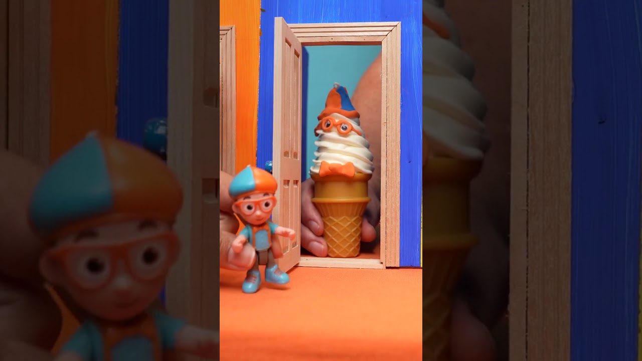 T-Rex Blippi is Hiding! 🦖 Who's Next? Open the Door!