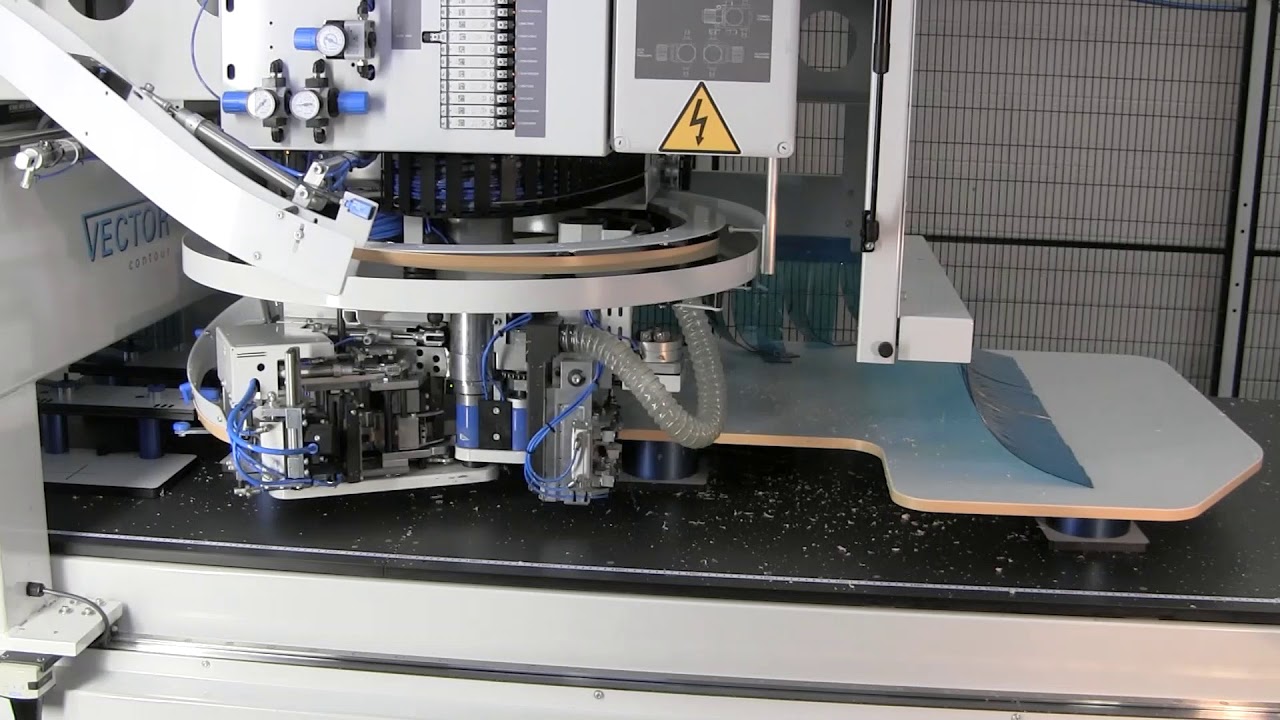 VECTOR Revolution Contour Edgebander Complex Side Panel