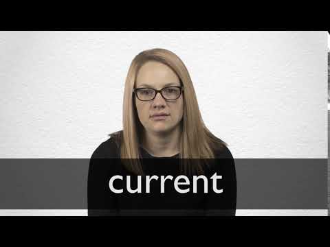 'CURRENT' 的 简体中文 Translation | 柯林斯 英语 - 汉语词典
