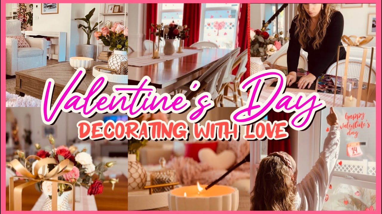 VALENTINES DIY DECOR TIPS IDEAS 🩷 VALENTINES DAY DECORATE WITH ME