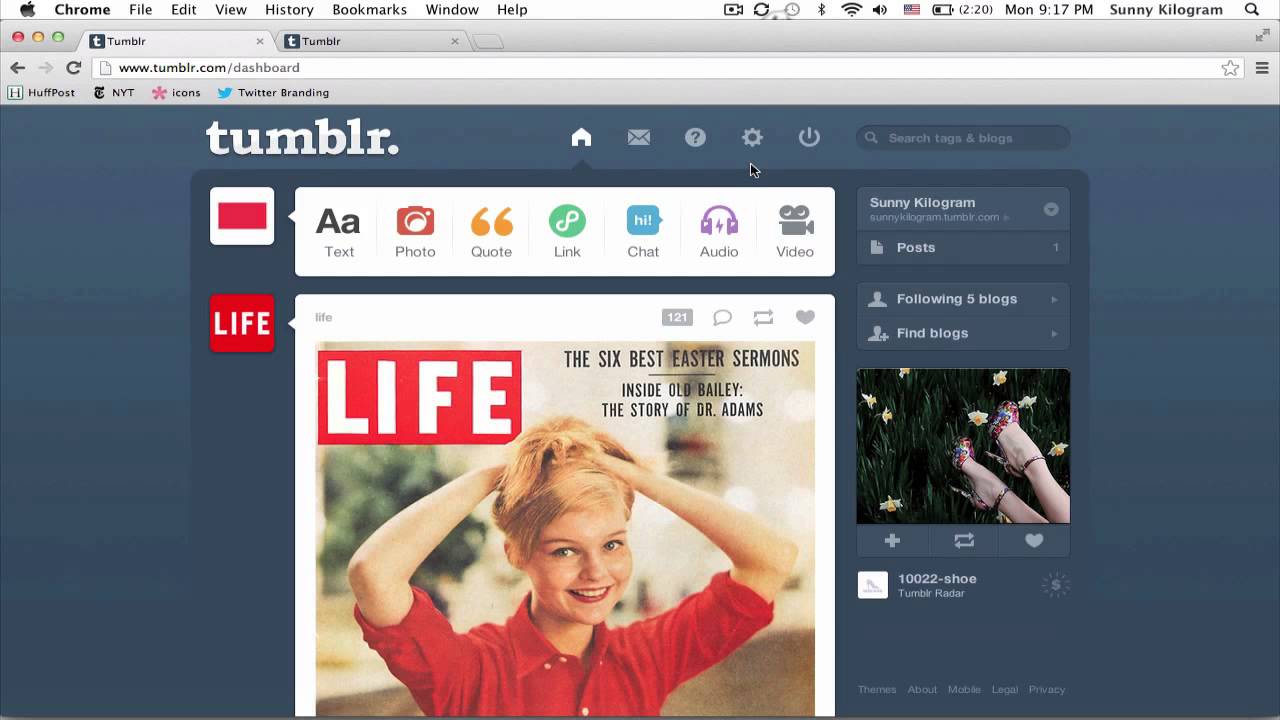 How to Upload a JavaScript File to Tumblr : Tumblr & Other Social Media