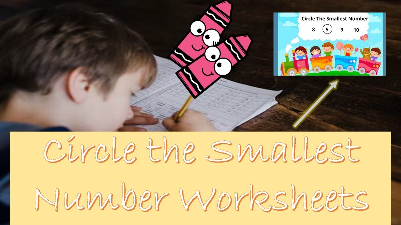 Free Printable: Circle the Smallest Number Worksheets (1–10 to 1–1000)