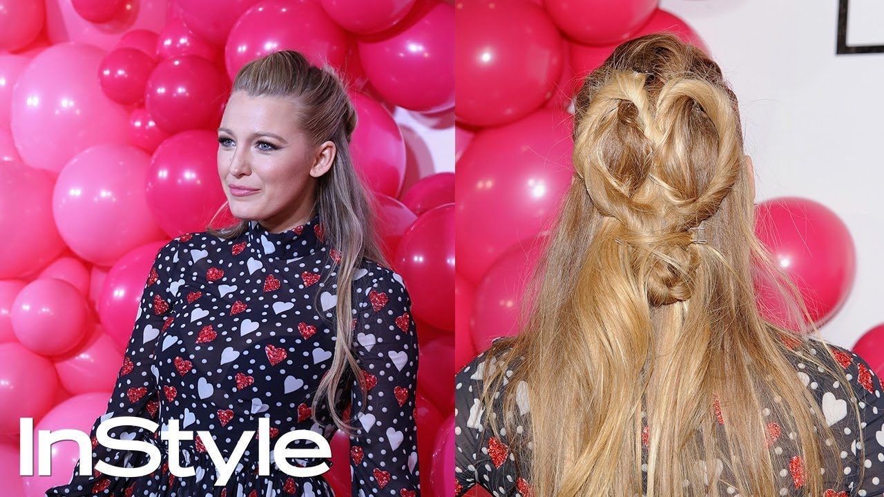 How to Master Blake Lively's Valentine's Day Hairstyle | InStyle