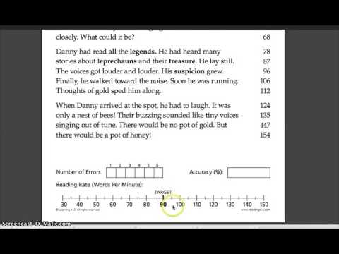 How to do a reading fluency check at home