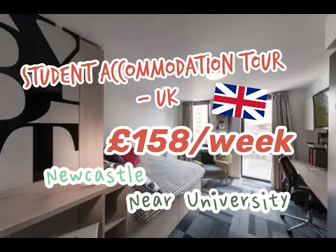 Cheap student accommodation in Newcastle near Newcastle University and more - The View [Room Tour]