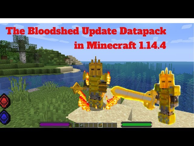 "The Bloodshed Update v2.0" - Singeplayer/RPG Datapack Minecraft Data Pack