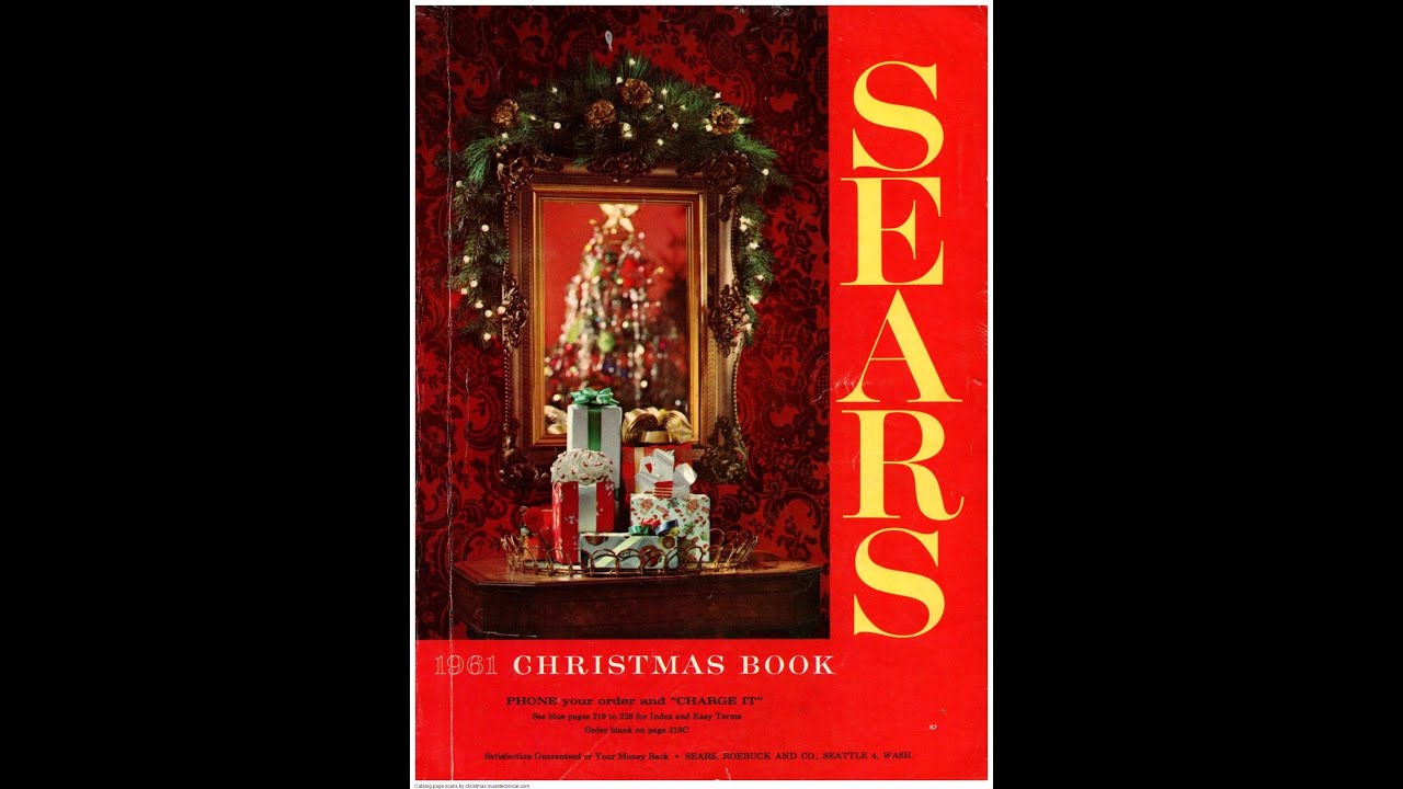 1961 Sears Christmas Wishbook Toy & Kids Pages