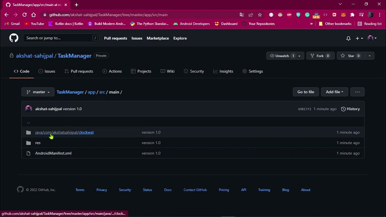 Upload Android Project to github