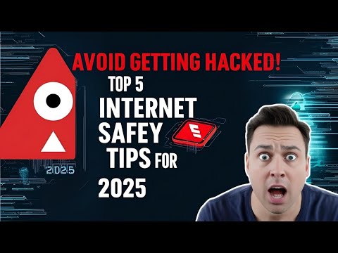 Avoid Getting Hacked! Top 5 Internet Safety Tips for 2025#dataprotection #cybersecurity #LizaTop5