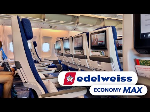 Edelweiss Air Airbus A340-300 | Zurich to Montréal in Economy MAX | Full Flight Experience