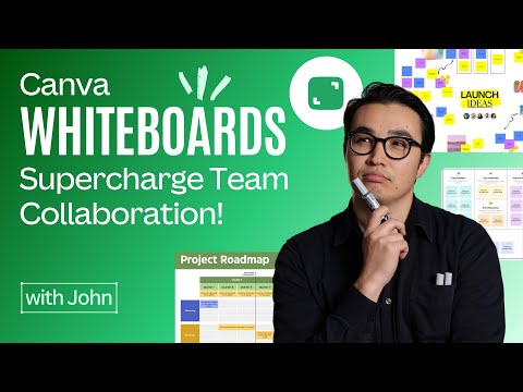 Collaborate, brainstorm and capture your team's best ideas with Canva’s online Whiteboard