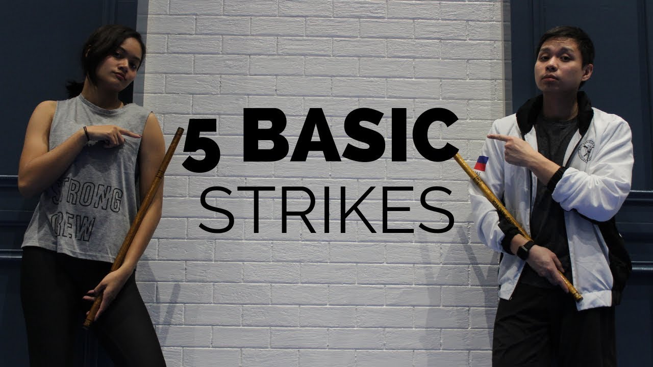 5 Basic Strikes | Arnis Training Tutorial