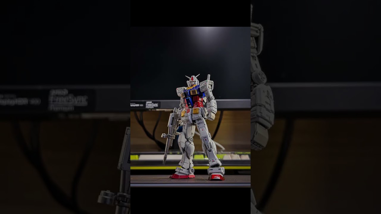 RG Gundam RX78-2 Ver 2.0 Posing #gundam #gunpla #gunplabuilder #gunplaphotography  #shorts #rx782