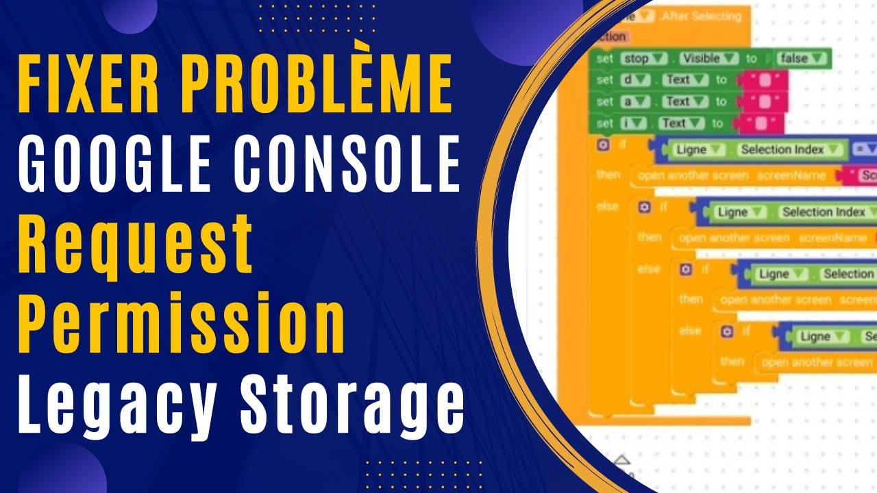 Fix Problem Google Play Console | Request permission Legacy Storage
