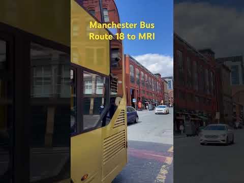 Manchester Bee Network bus to MRI spotted at Portland St #bus #buses #busspotting #manchester #uk