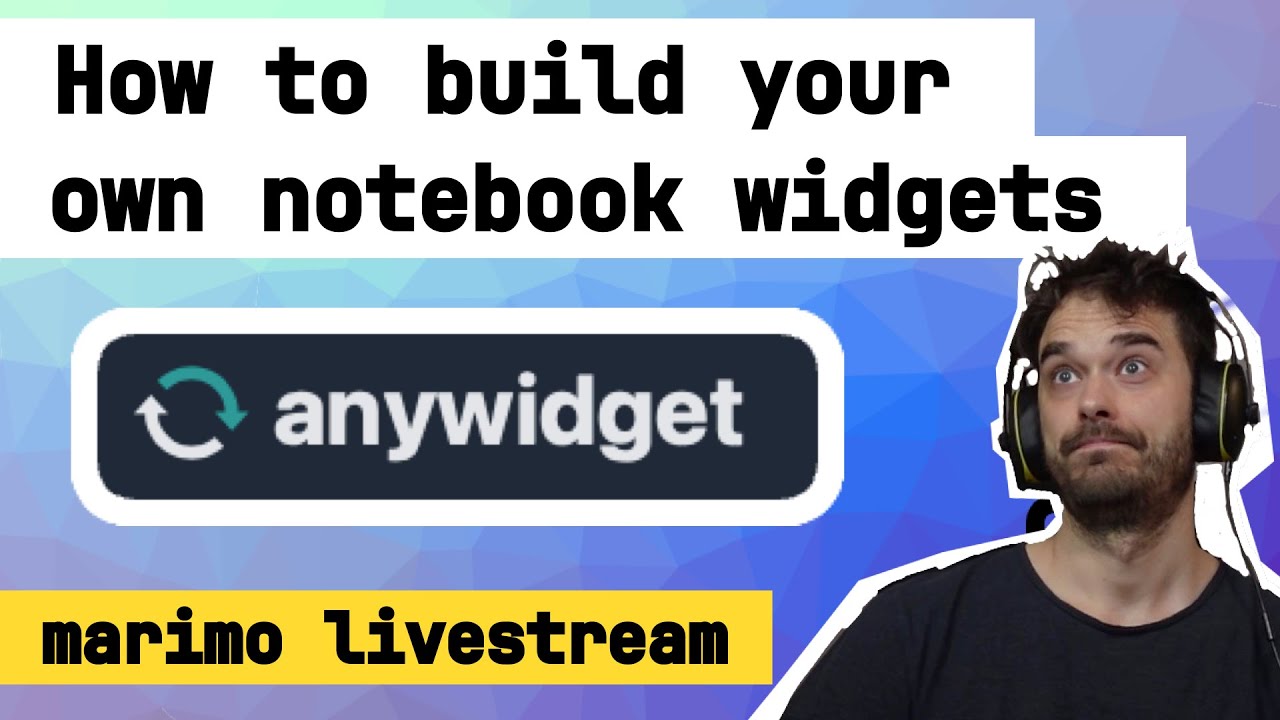 Building and publishing Anywidget tools