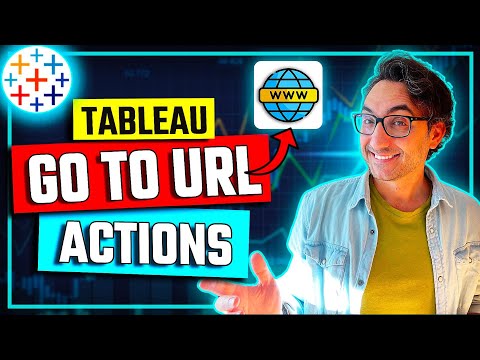 Tableau Actions: Go To URL | #Tableau Course #70