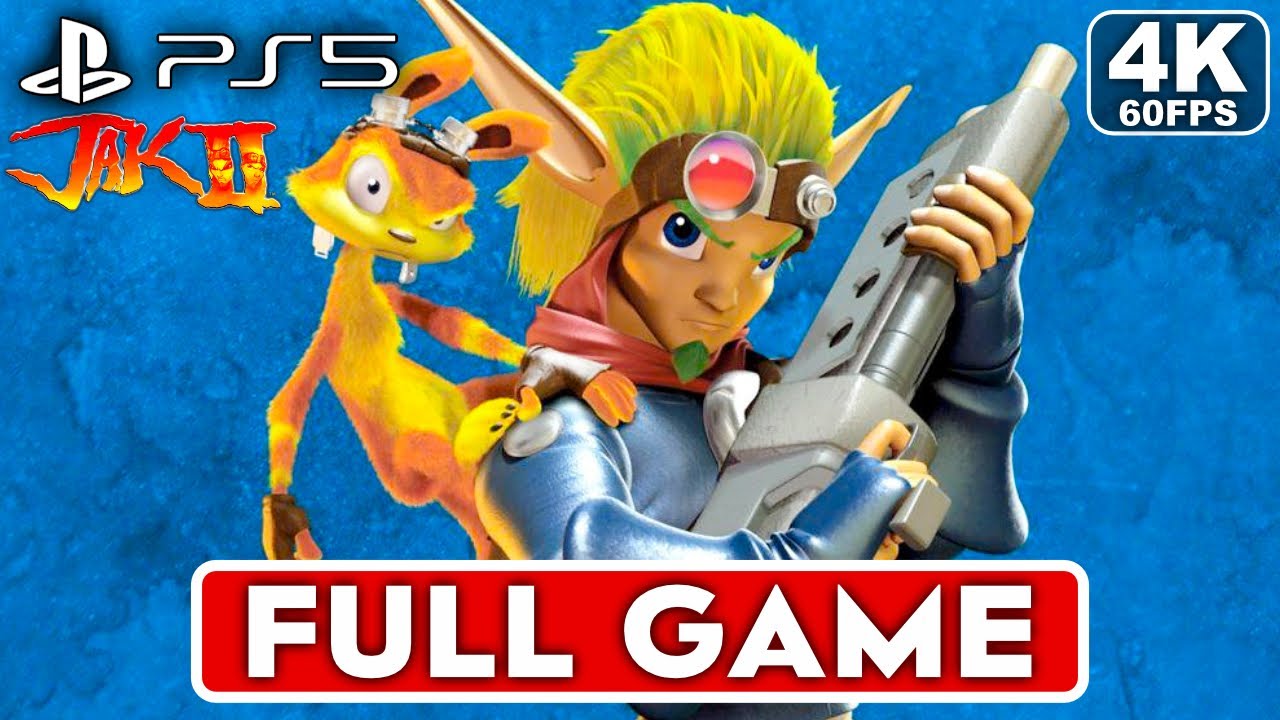JAK 2 Gameplay Walkthrough FULL GAME [4K 60FPS PS5] - No Commentary