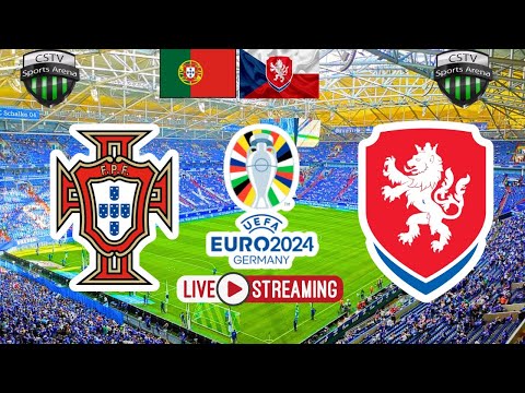 Portugal vs Czech Republic || EURO 2024 GROUP F MATCH DAY 1 || LIVE COMMENTARY