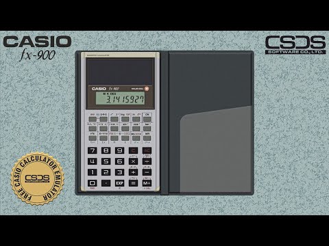 Casio fx-900 emulator and free download link (mega nz)