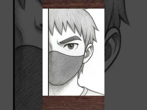 Easy anime drawing || How to draw anime #drawing #anime