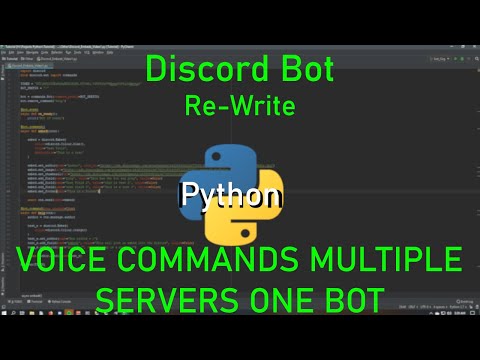 [Python]Discord.py Re-Write - Bot That Plays Music In Multiple Servers At Once | Database (SQLite)