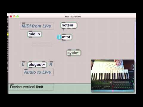 How To Build A MIDI Synth In 60 Seconds With Max For Live – Synthtopia