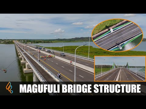 THIS IS THE STRUCTURE OF THE MAGUFULI KIGONGO-BUSISI BRIDGE | ITS COSTS AND BENEFITS