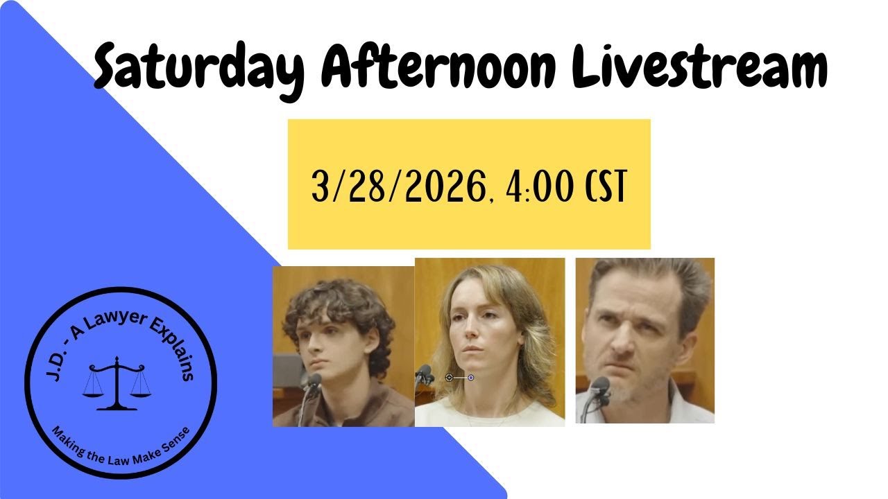 Saturday Afternoon Livestream